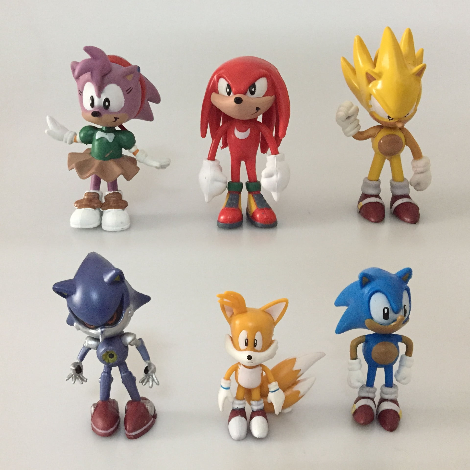 Sonic Figura Sonic 6 tipos Sonic Boy PSP Juego Figura-1 set | Bodega ...