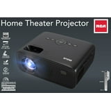 RCA Built Movie Theatre HD 1080P Home Theater Projector, Black, RPJ280 ...