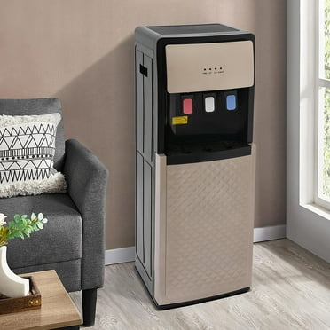 Great Value Bottom Loading Hot/Cold/Room Temp. Water Dispenser, Black ...