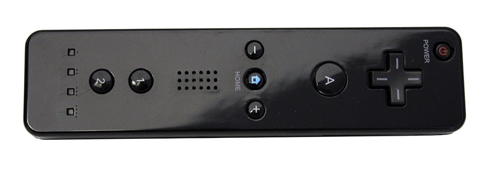 Wii Wiimote Replacement Controller - Black - by Mars Devices - Walmart.com