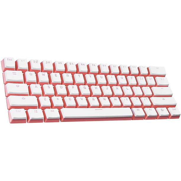 Pudding Keycaps, Double Shot OEM Profile Top Print Keycaps Set for DIY ...