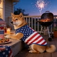 Danhjin Patriotic Pet Clothes for Dogs and Cats, Star Spangled Banner ...