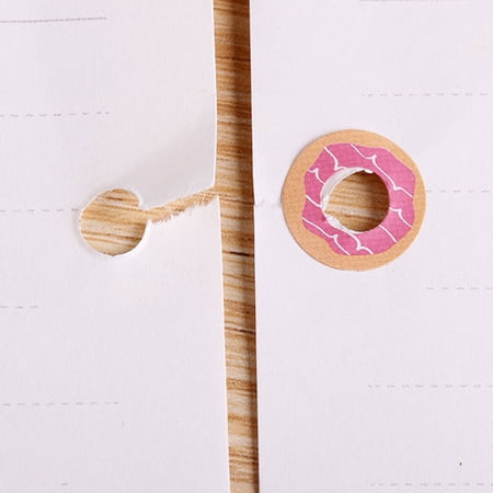 4 Pieces Reinforcement Labels Strong Viscosity Doughnut Shape Small ...