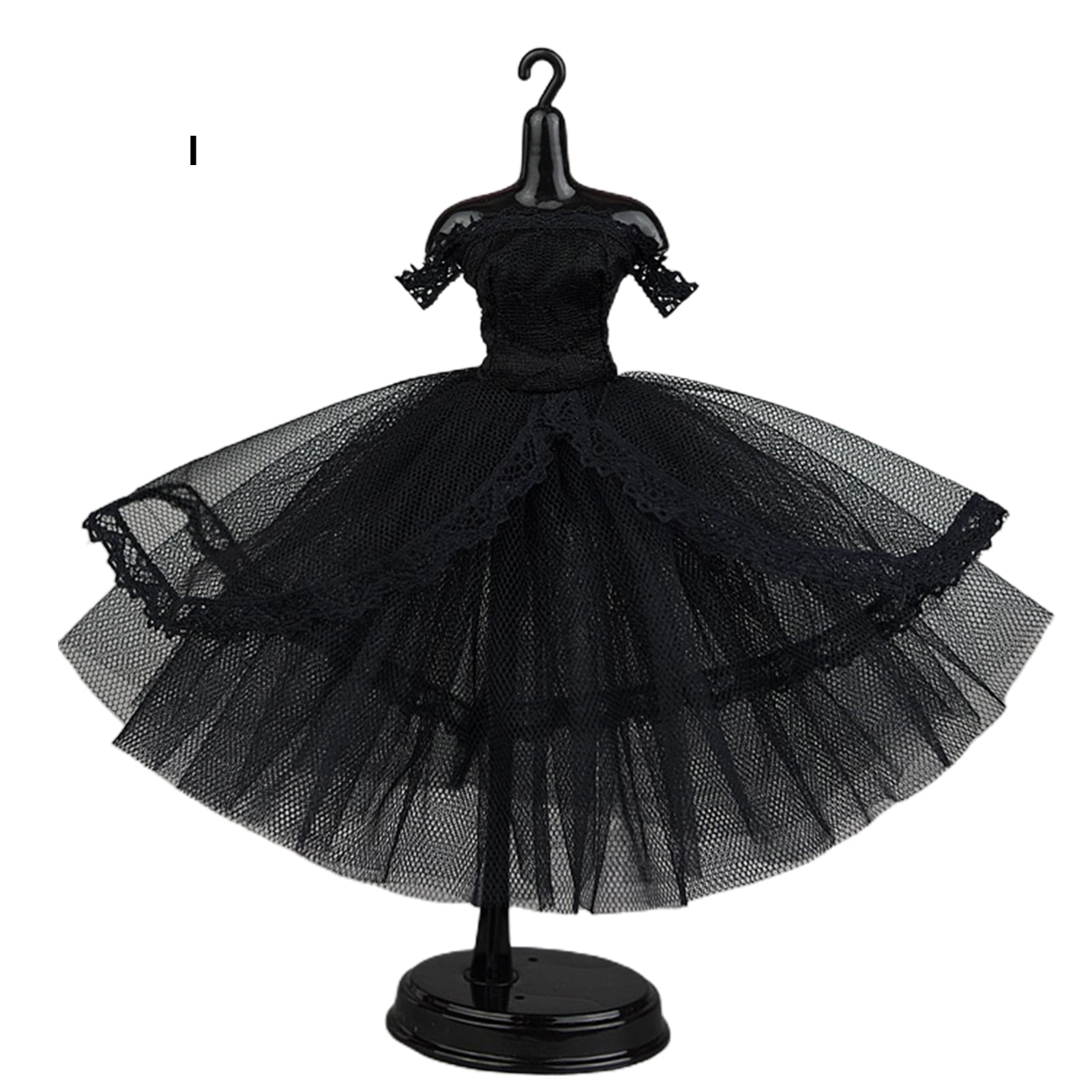 HEVIRGO Elegant Doll Princess Dress Wear-resistant Four-layered ...