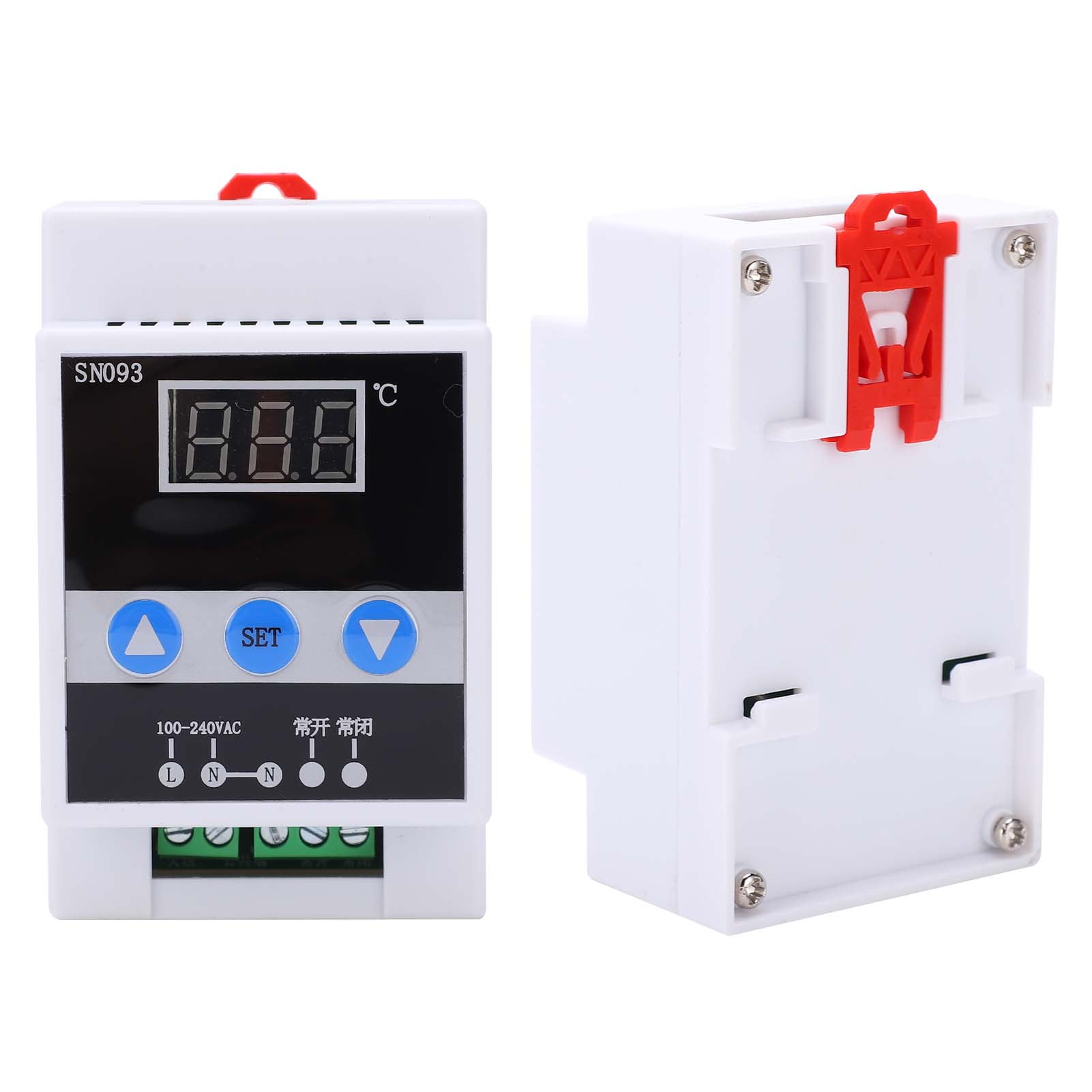 Ccdes DIN Rail Temperature Regulator,Digital Temperature Controller ...