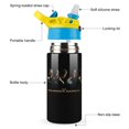 Hunger Movie Game Water Bottle with Straw Lid Vacuum Insulated ...