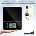 Food Scale with Nutritional Calculator, Digital Display Nutrition ...