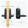 Electronic Fingerprint Smart Door Lock Password Unlock Keypad Locks ...