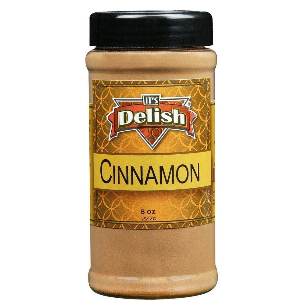 Ground Cinnamon by Its Delish, 8 oz Medium Jar - Walmart.com - Walmart.com