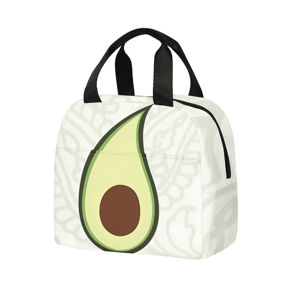 Avocado Tote Bag Fashionable Design Unique Cartoons Paint Shoulder ...