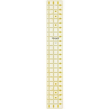 OmniEdge 3" x 18" Ruler, Rectangle Quilter's Ruler by Omnigrid ...
