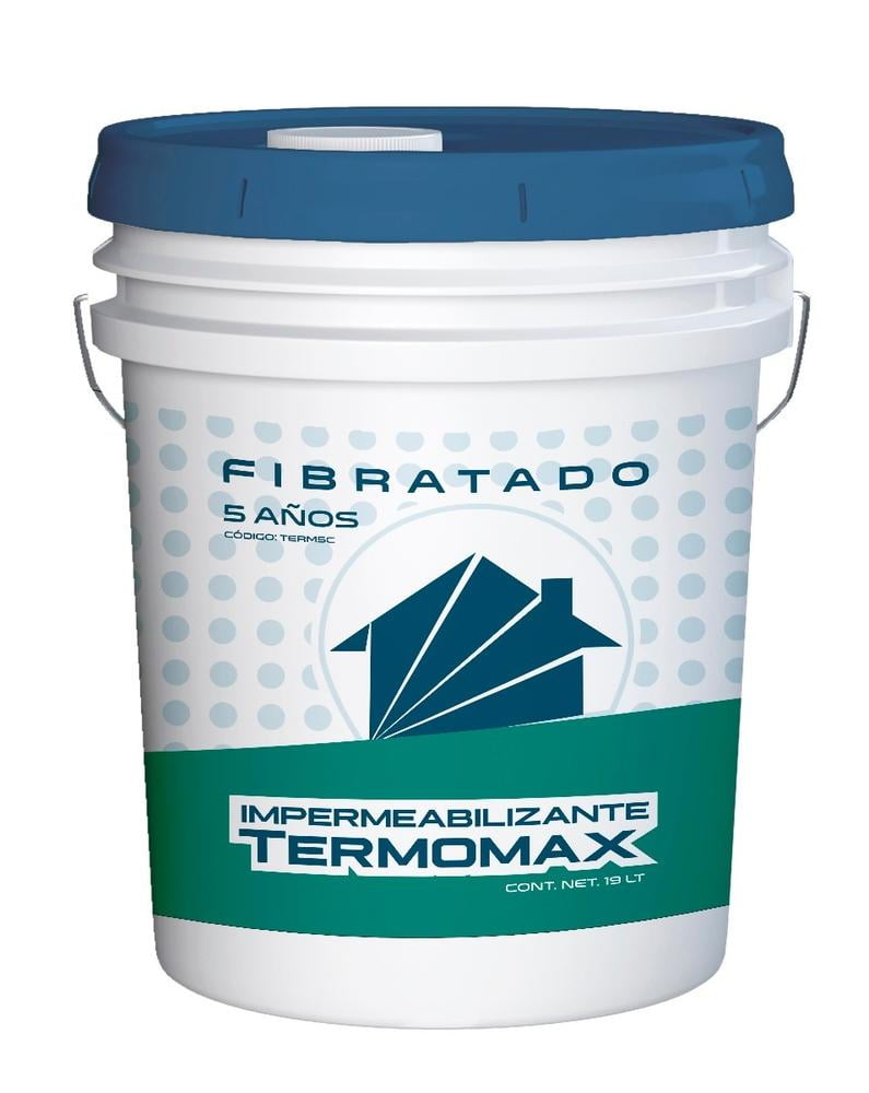 Impermeabilizante Fibratado Bluemax Termomax 5años 19l Impac Bluemax Termomax | Walmart en línea