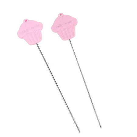 2pcs Stainless Steel Cake Tester Practical Biscuits Baking Test Needle ...