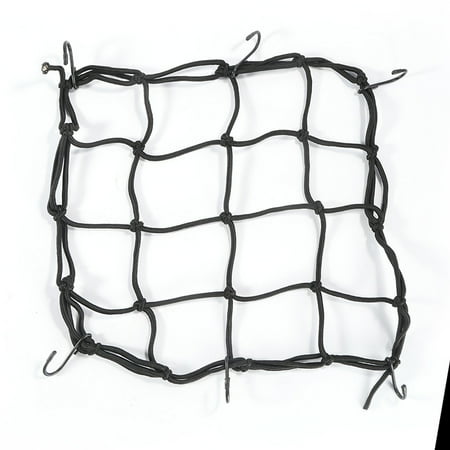 Newest Upgraded Motorcycle Bike 6 Hooks Mesh Bag String Bag Sundries ...