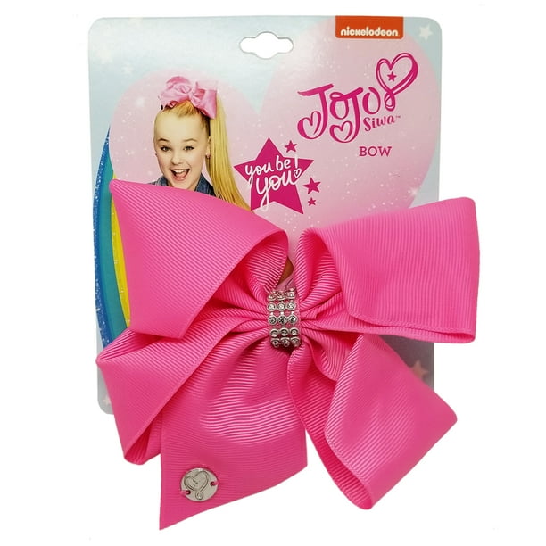 JoJo Siwa - JoJo Siwa Medium Hair Bow (Pink) - Walmart.com - Walmart.com