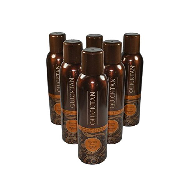 Body Drench Quick Tan Instant Self Tanner Bronzing Spray, Medium/Dark 6 ...