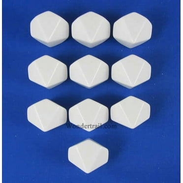 Chessex Dice d6: Translucent Red/White Dice Block - Set of 12 - Walmart.com