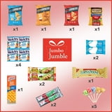 JUMBO JUMBLE Snack Box Care Package (45 Count) for College Students ...