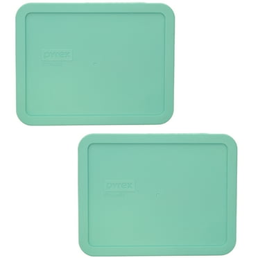 Pyrex 7211-PC Plastic Blue Rectangle Food Storage Replacement Lid Cover ...