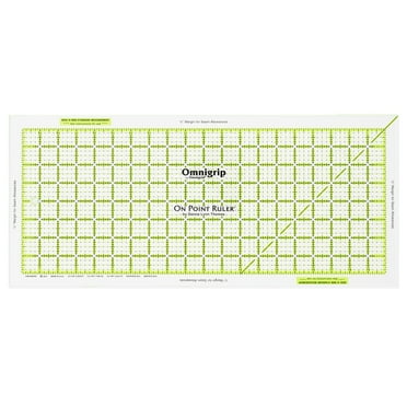 Omnigrid 8" Right Triangle Ruler, Quarter-Square Triangle Quilter's ...