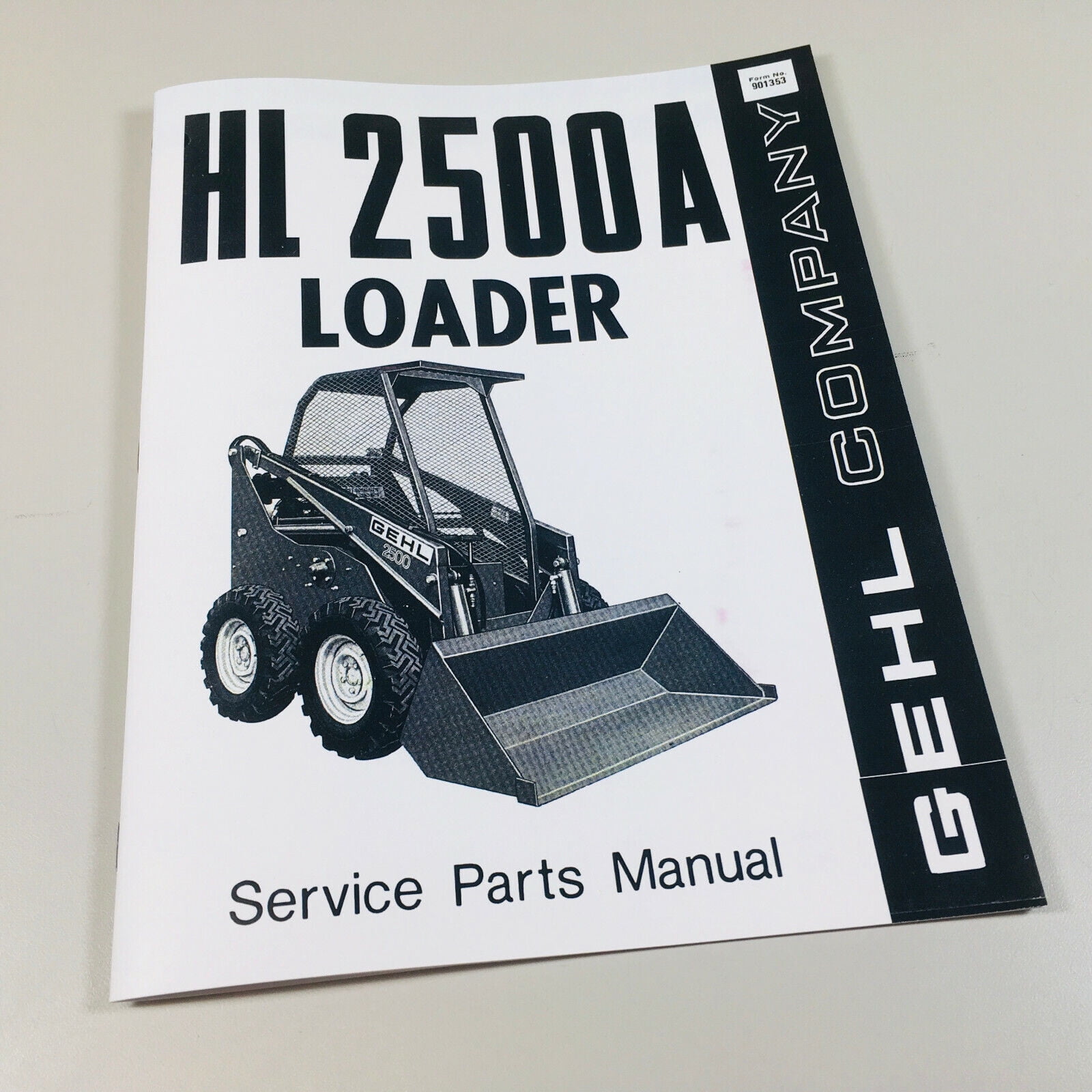 Gehl 2500A Skid Steer Loader Parts Assembly Manual Catalog Exploded ...