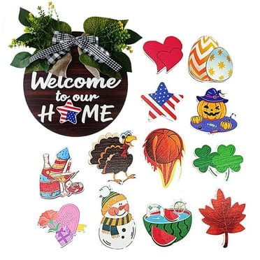 AMSCAN AUTUMN BLESSING HANGING SIGN DECORATION, THANKSGIVING PARTY ...