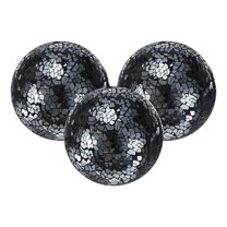 Uxcell 3-Pack Decorative Ball for Bowls, 2.4 Inch Mosaic Glass Balls ...