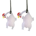 Double Color Changing Cartoon Chicken Vehicle Charm Ornament Creative ...