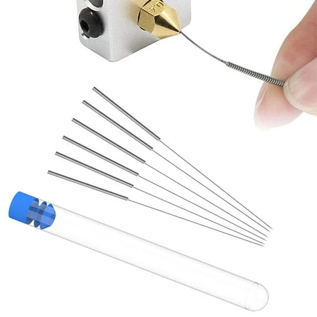 QUETO Stainless Steel Cleaning Needle Kit,3D Printer Nozzle Cleaning ...