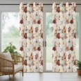1 Panel Outdoor Curtains for Patio Waterproof 54"x84", Fall Pumpkins ...