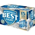 Milwaukee's Best LightAmerican Beer, 15 Pack, 12 fl oz Aluminum Cans, 4 ...