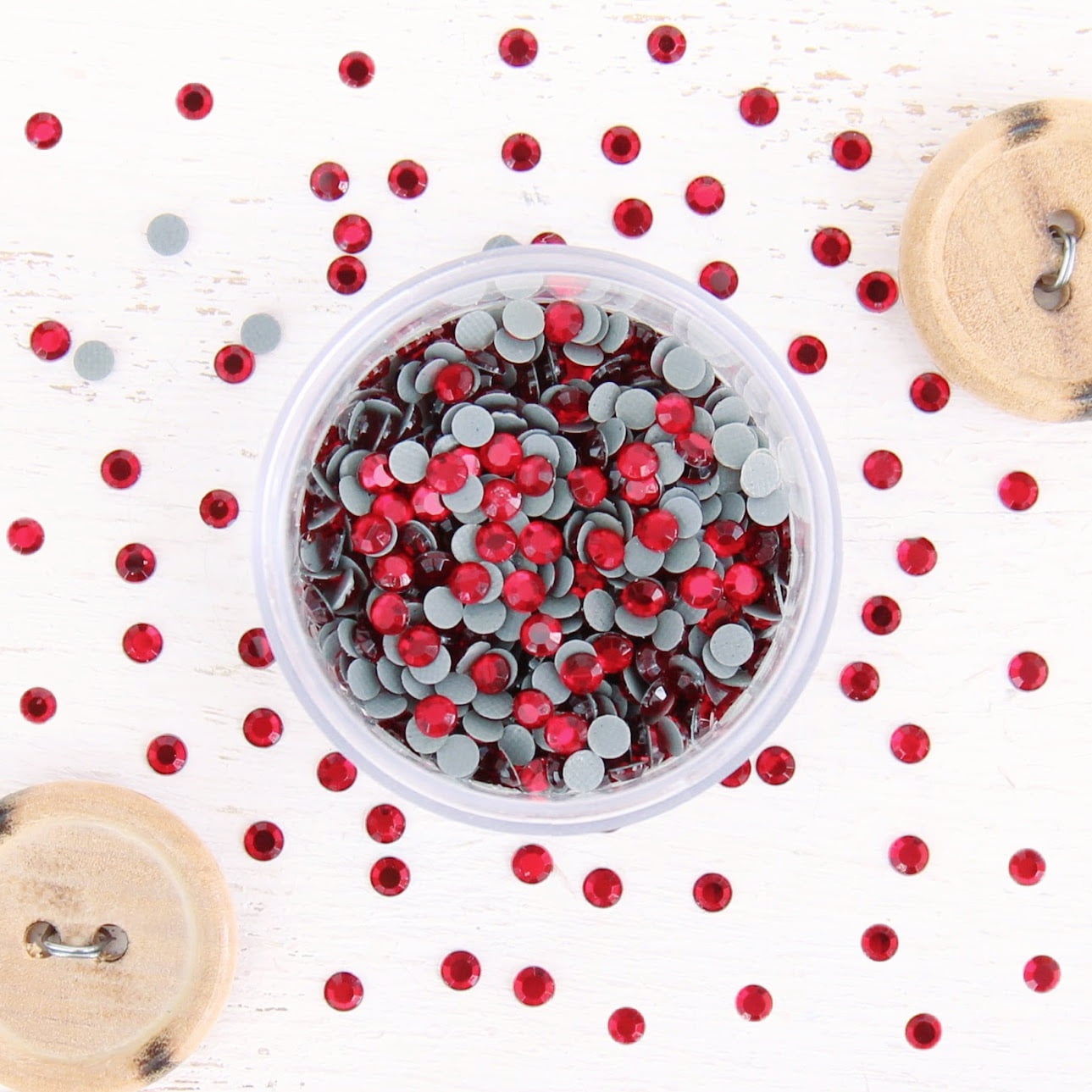 Hot Fix Rhinestones by Threadart SS6 (2mm) - Siam - 10 Gross (1440 ...