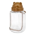 Cute Bear Salad Jar with Bowl, Salad Storage Bottle, Built-in ...