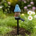 Solar Fairy-Tale Mushroom Cottage Garden Light,Waterproof LED Solar ...