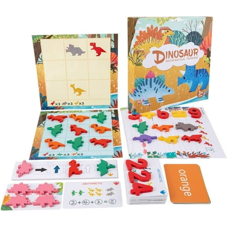 Mini Dinosaur Figure Counting Dinosaurs Sorting Toy Plastic Dinosaur ...