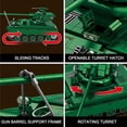 SEEMEY AMX-13 Tank Building Set, WW2 Military French Tank Model Toy Set ...