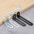 Uxcell 10 Pcs Adjustable Right Angle Brackets, Slotted L-Shape Corner ...
