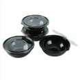 5-Quart Plastic Disposable Bowl & Lid Set, 4 Pack - Walmart.com