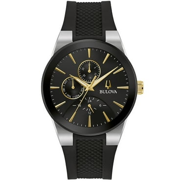 Bulova Men's Classic Two Tone Stainless Steel Watch - Walmart.com