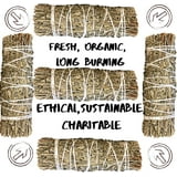 25 Blue Sage Bundles, 4"Blue Smudge Sticks, Organic Fresh California ...