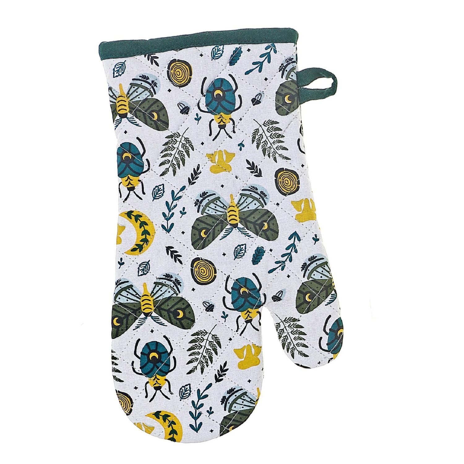Click here for Ih Casadécor Cotton Oven Mitt Butterfly & Beetle -... prices
