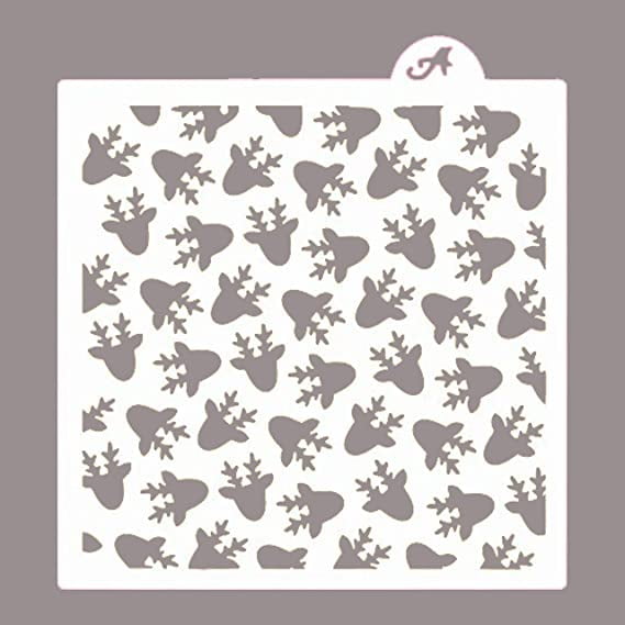 RUDOLPH REINDEER PATTERN STENCIL SET - Walmart.com