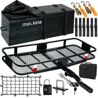 JEGS 90098 Rooftop Cargo Carrier Luggage, 18 Cubic ft, Waterproof ...