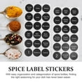 8 Sheets Condiment Bottle Stickers Labels Kitchen Spice Self-adhesive ...