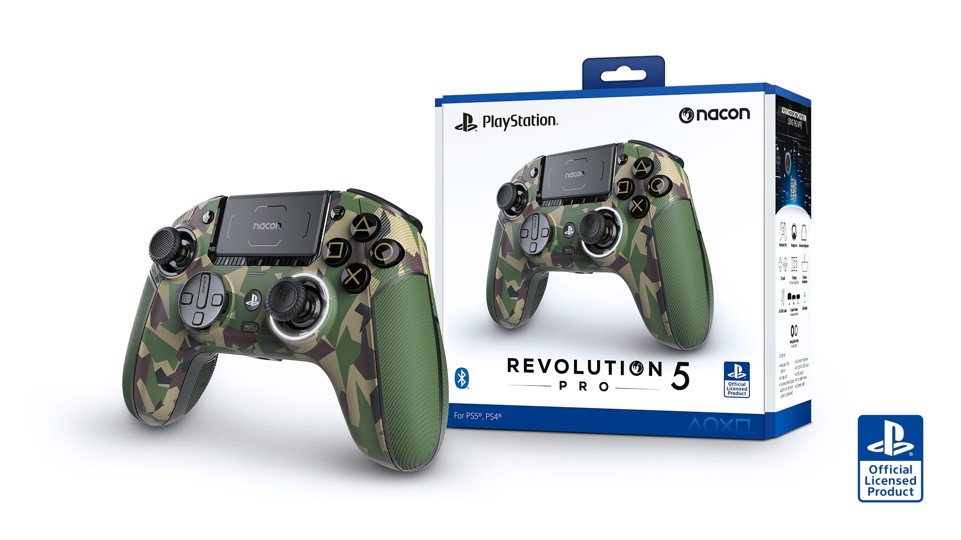 Nacon Revolution 5 PRO Wireless Controller for PlayStation 4|5 & PC ...