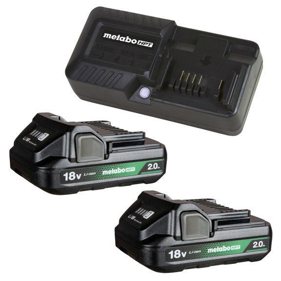 Metabo Hpt 18V/36V 2.5Ah/5Ah Lithium Ion Power Tool Battery Pack With ...