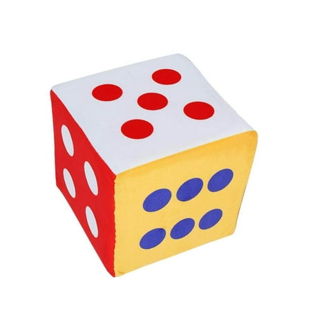 Jumbo Foam Playing Dice Game Foam Dice Toy Carnival School Supplies 6 ...