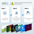 WAVLINK USB 3.0/USB C to DisplayPort and HDMI Adapter, Dual 5K@60Hz ...