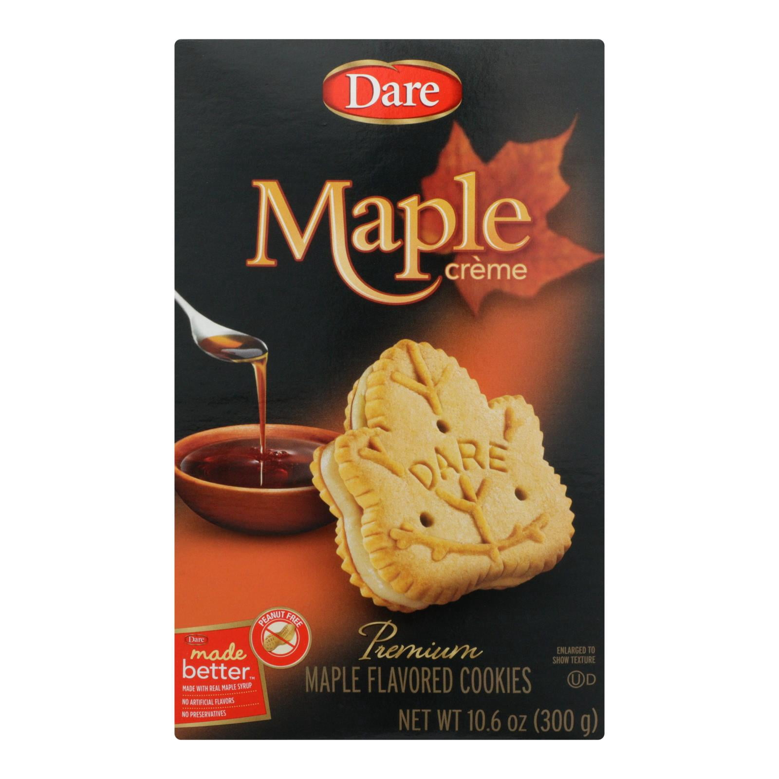 Dare Maple Crème, 10.6 Oz (12 Pack) - Walmart.com