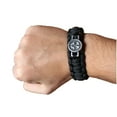 Activision Call of Duty Ghosts Black Paracord Strap Bracelet - Tactical ...